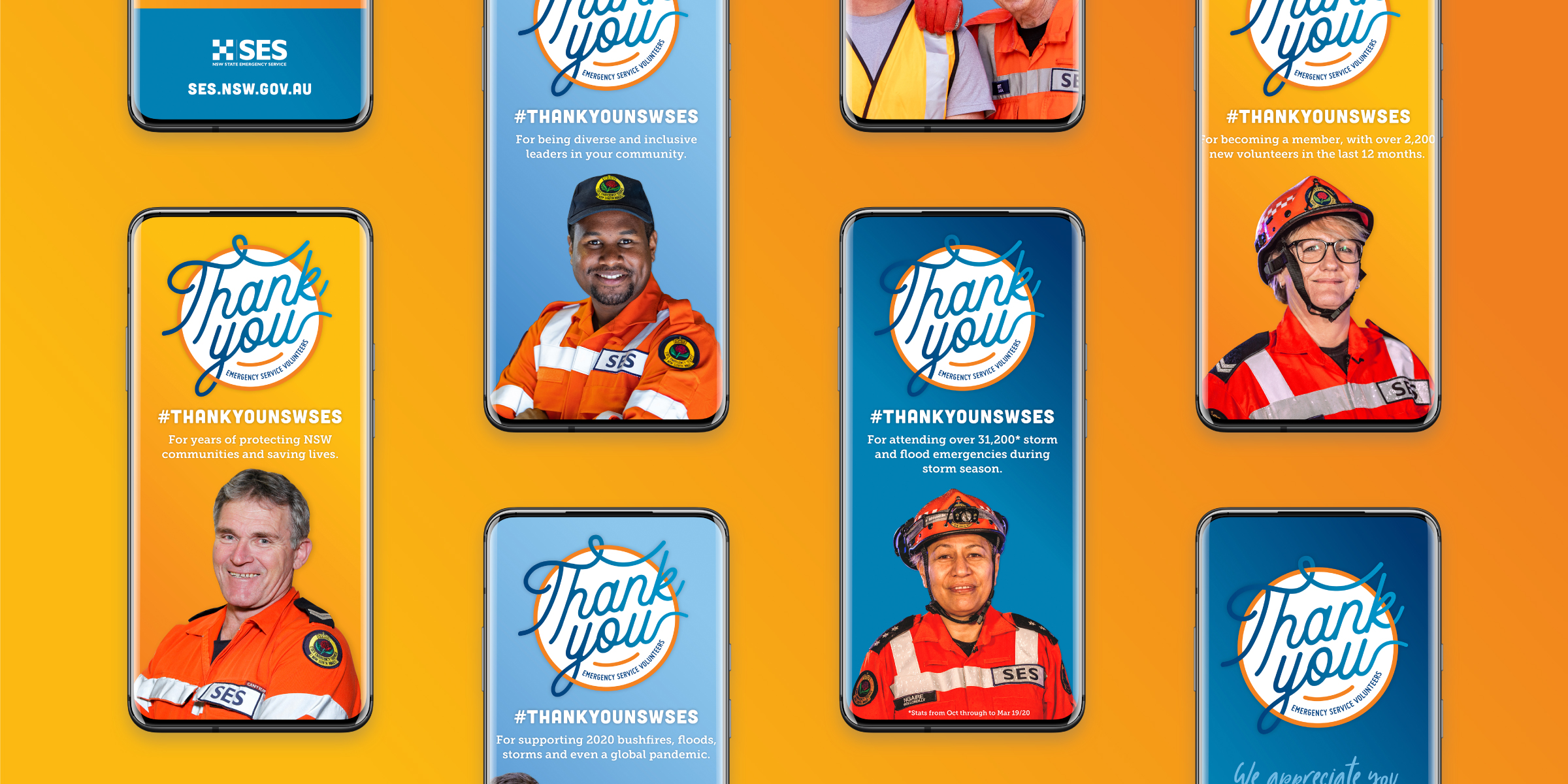 NSW SES Thank You Campaign - WISDOM | Creative & Marketing Agency