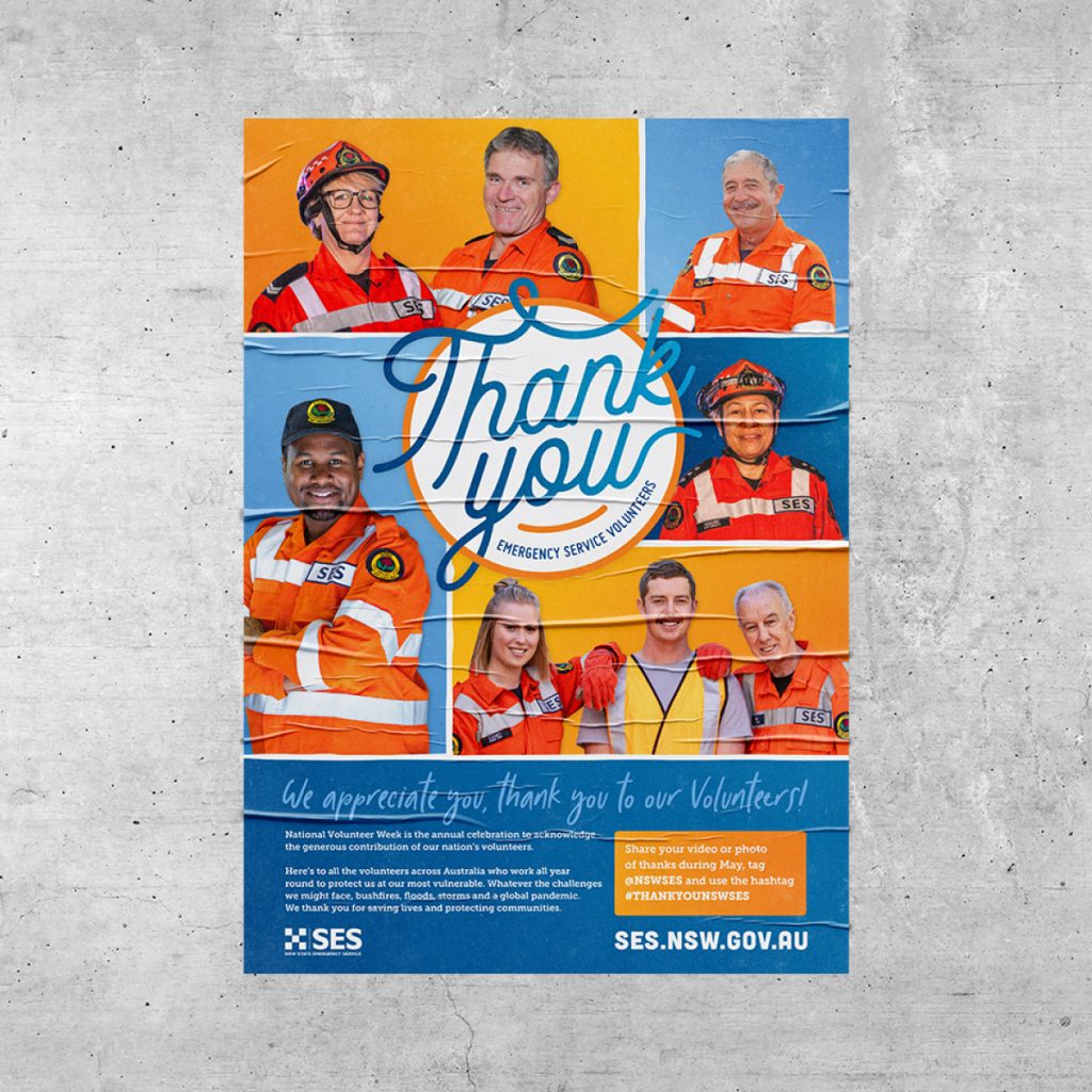 NSW SES Thank You Campaign - WISDOM | Creative & Marketing Agency